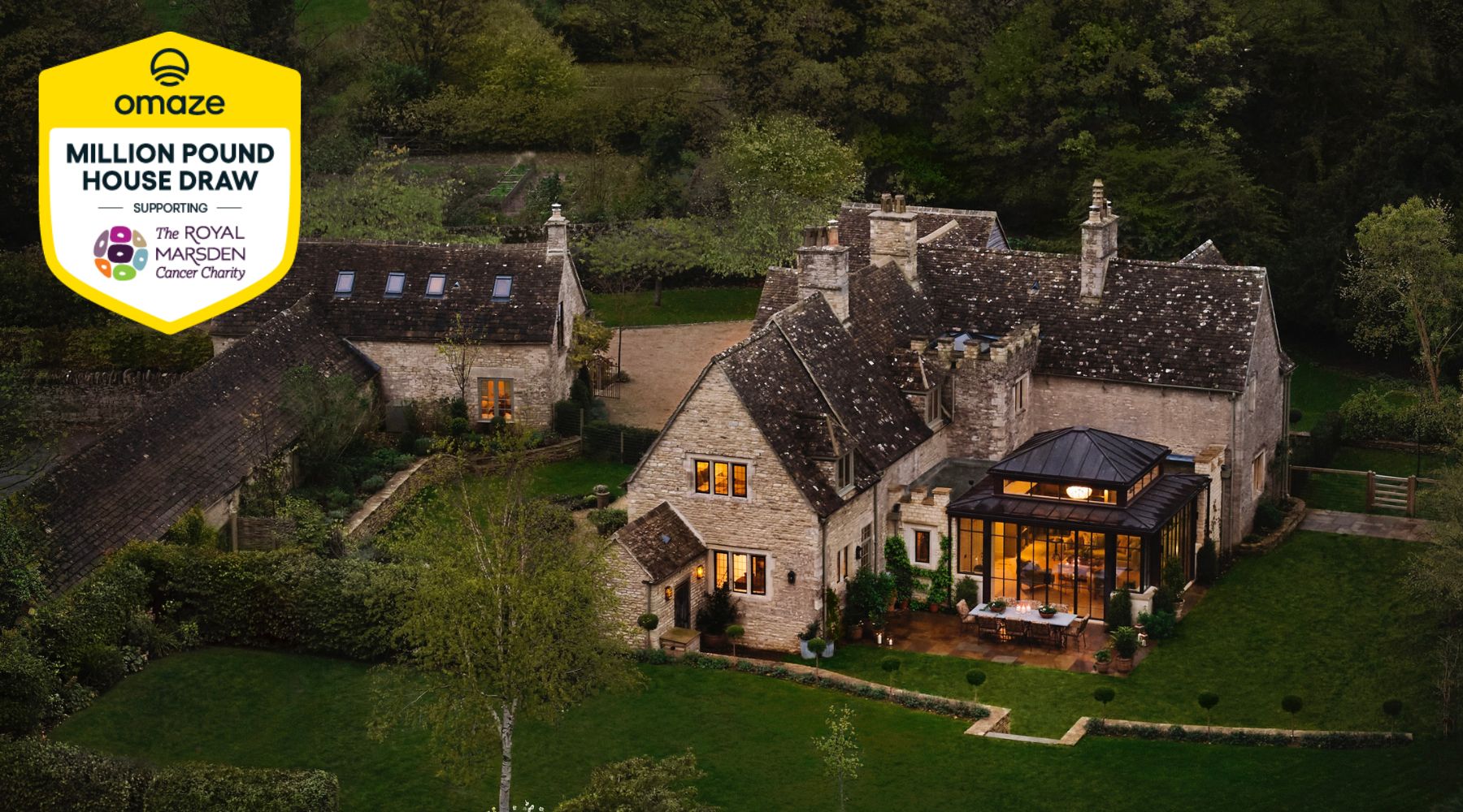 The Cotswolds House in Numbers – Omaze UK
