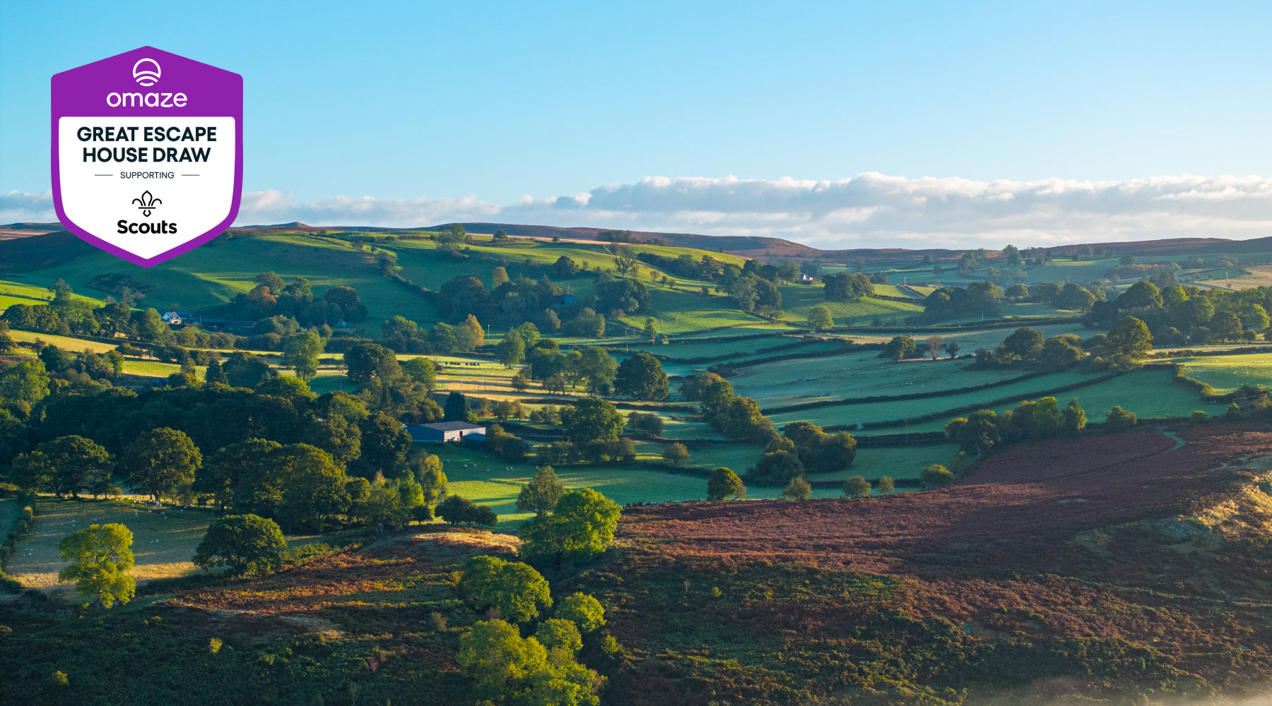 Escape to Gladestry, Wales – Omaze UK